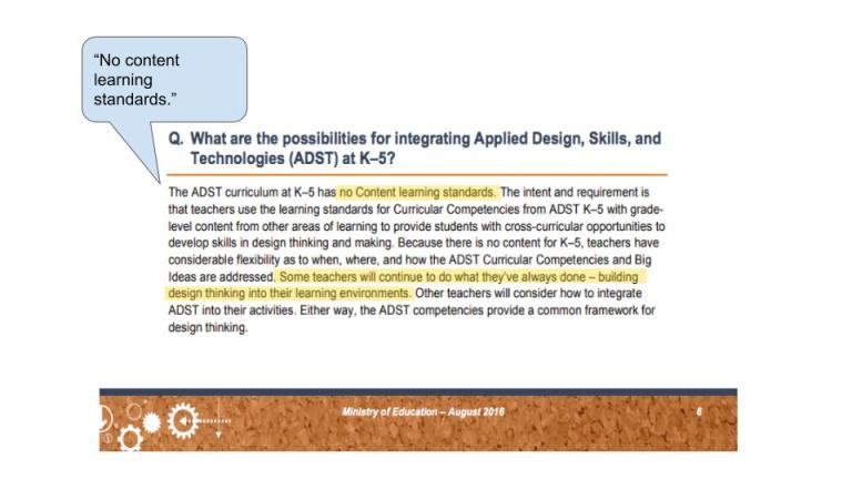 ADST and BC’s Curriculum | Know ADST in BC